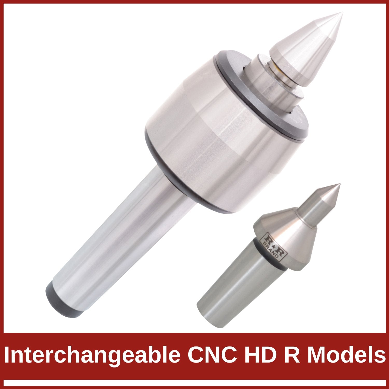 CNC Heavy Duty Revolving Centers with Interchangeable Point