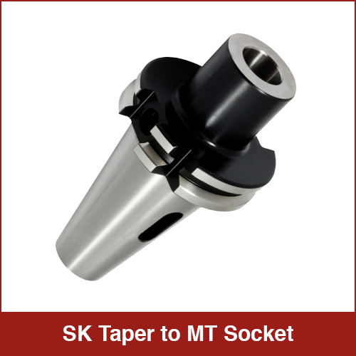 SK Taper to Morse Taper | Milling Reduction Socket